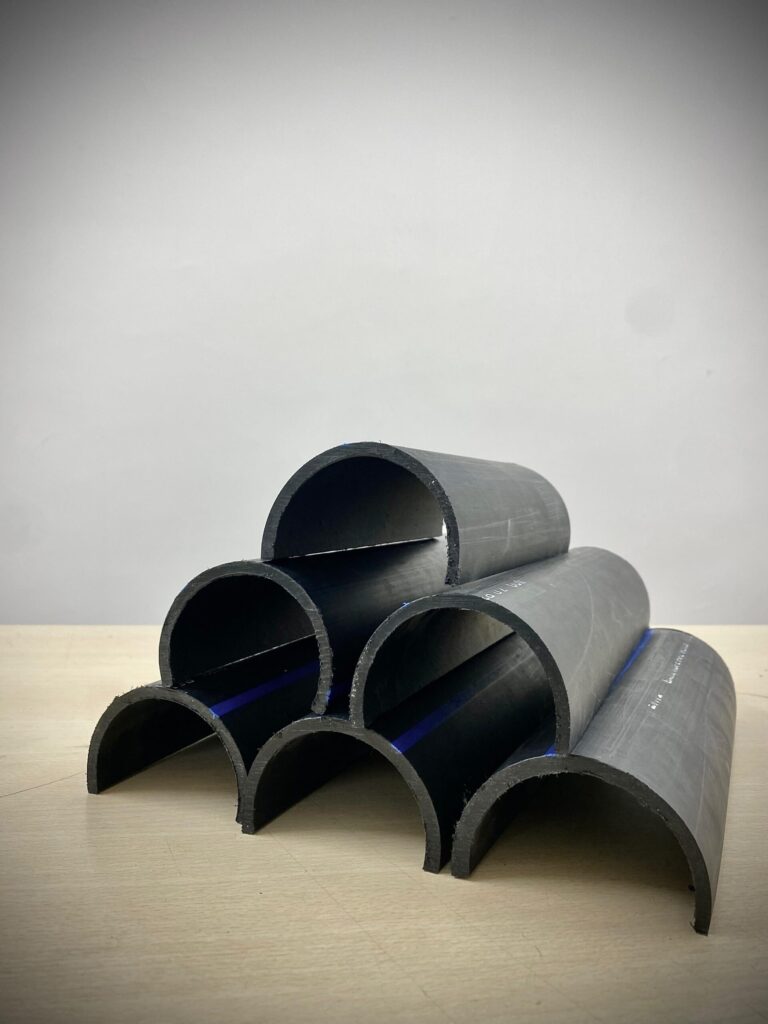 HDPE Half Round Pipes Manufacturer and Supplier in India